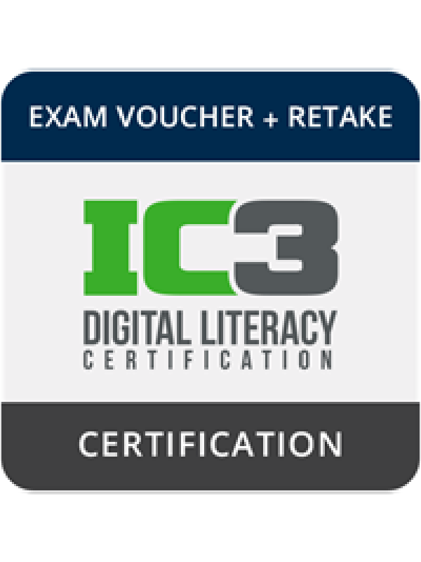 IC3 Digital Literacy Exam Voucher with Retake - Sunrise Insititue